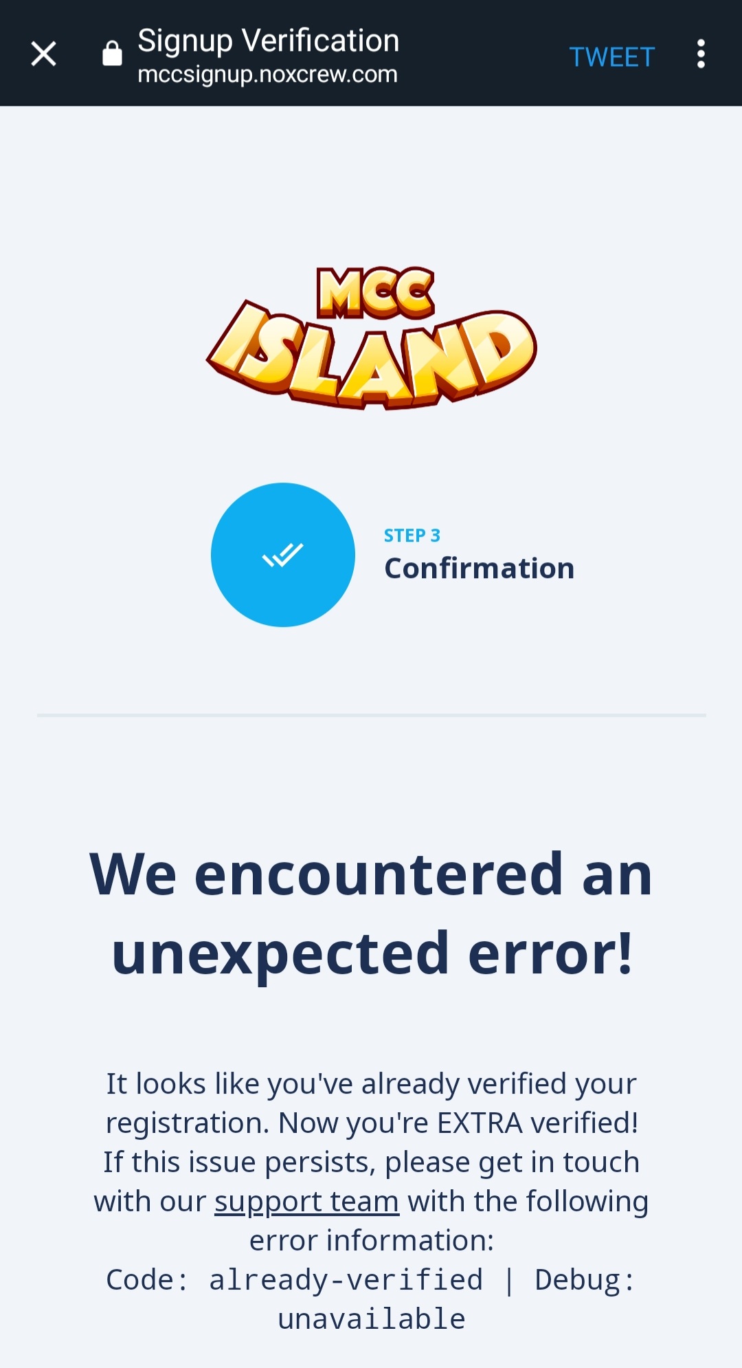 Transfer a ticket - MC Championship